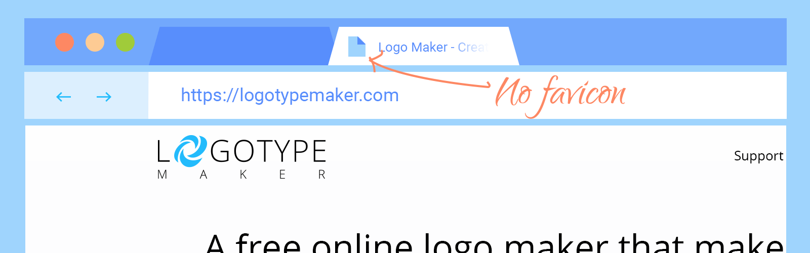 Why should you create a favicon for your brand? - Logotypemaker