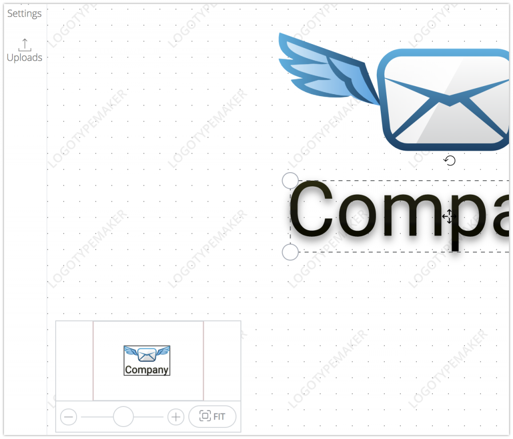 How to align icons and text? - Logotypemaker