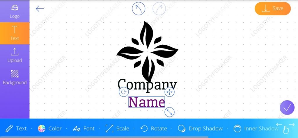 How to separate my company name into two lines? - LogotypeMaker