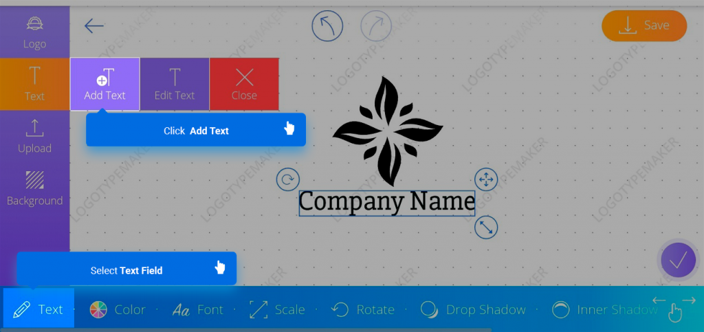 How to separate my company name into two lines? - LogotypeMaker