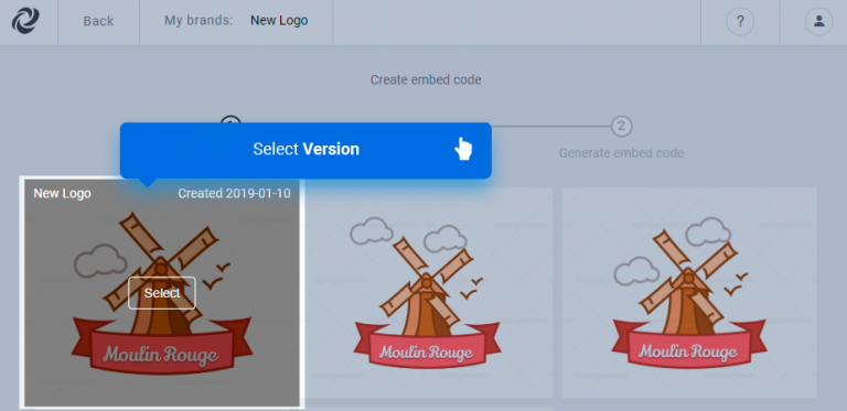 Logo HTML Embed Code - LogotypeMaker